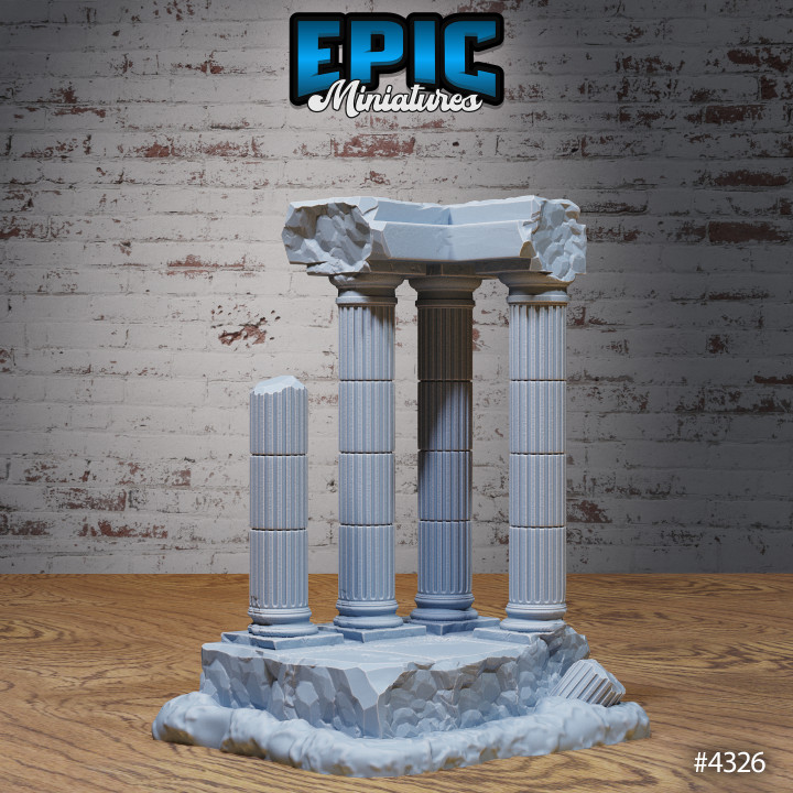 3D Printable Olympian Buildings/ Ancient Greek Environment / Roman Myth ...