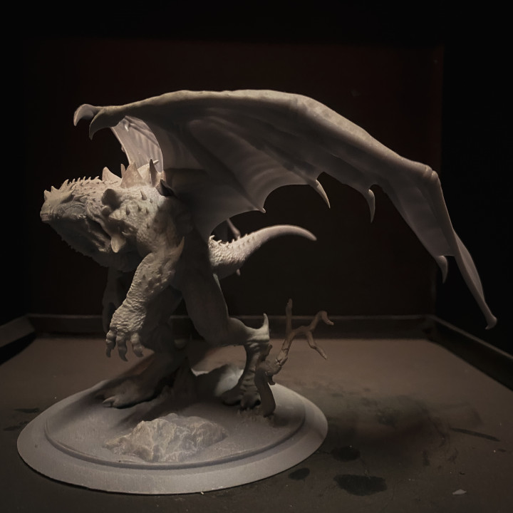 3D Print of Karmos, the Desertifier Desert Dragon by ...