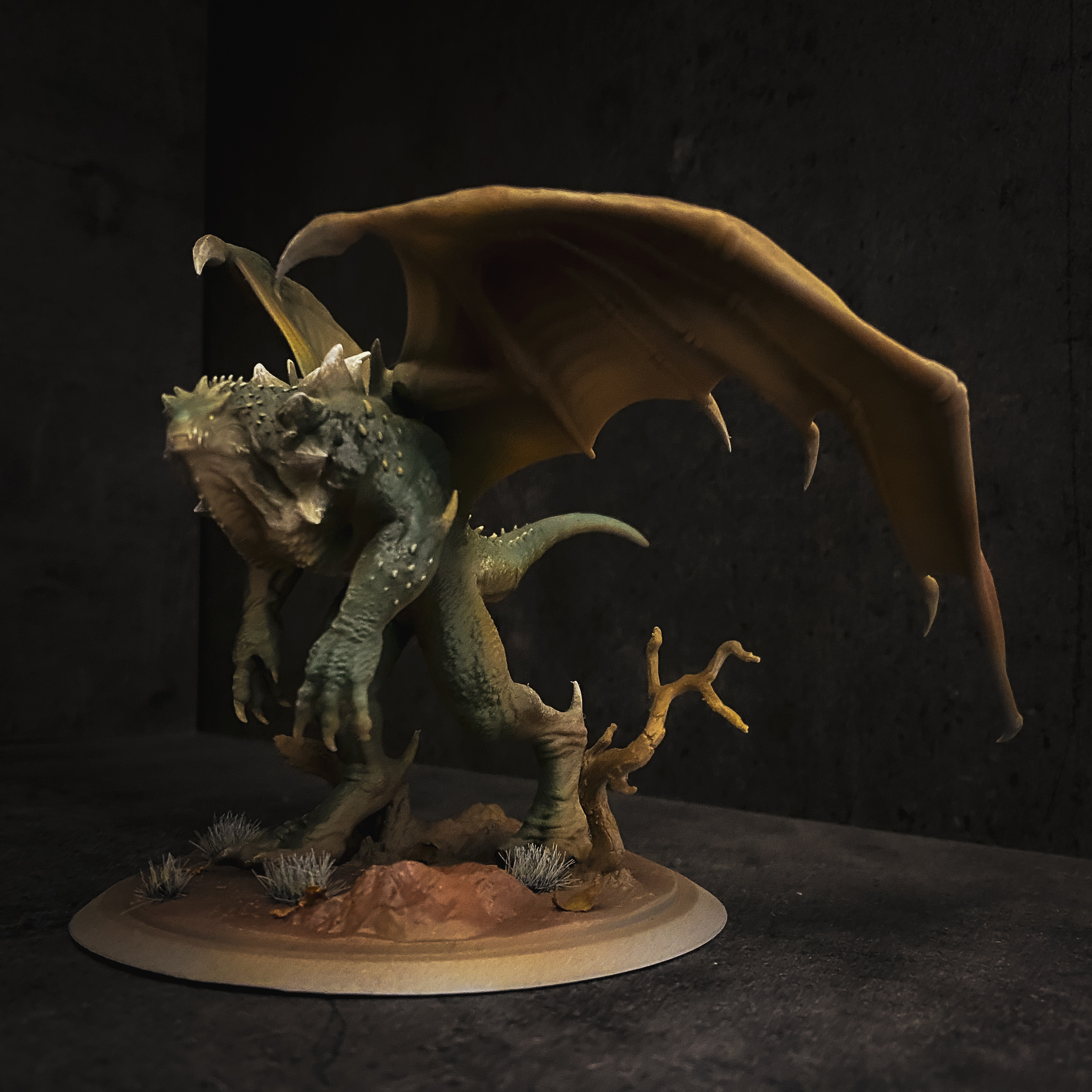 3D Printable Karmos, the Desertifier Desert Dragon by Spirit of Resin ...