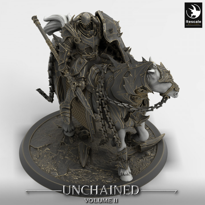 3D Printable Unchained Horse Load by Rescale Miniatures