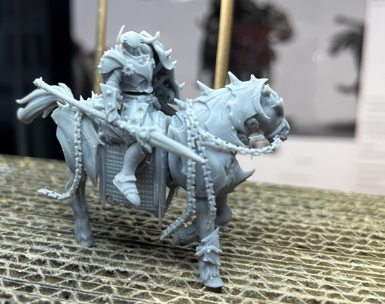 3D Printable Unchained Horse Load by Rescale Miniatures