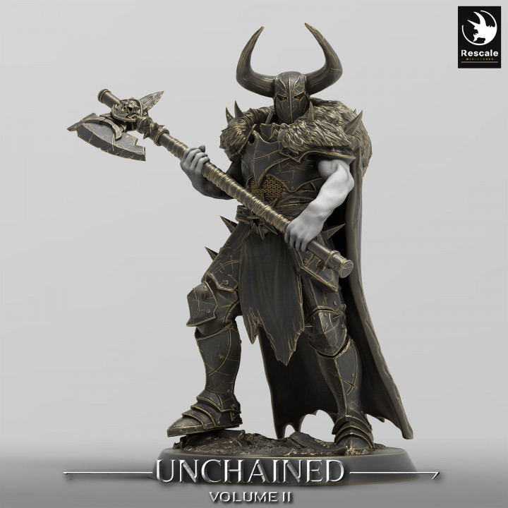 3D Printable Pack Unchained Raider by Rescale Miniatures
