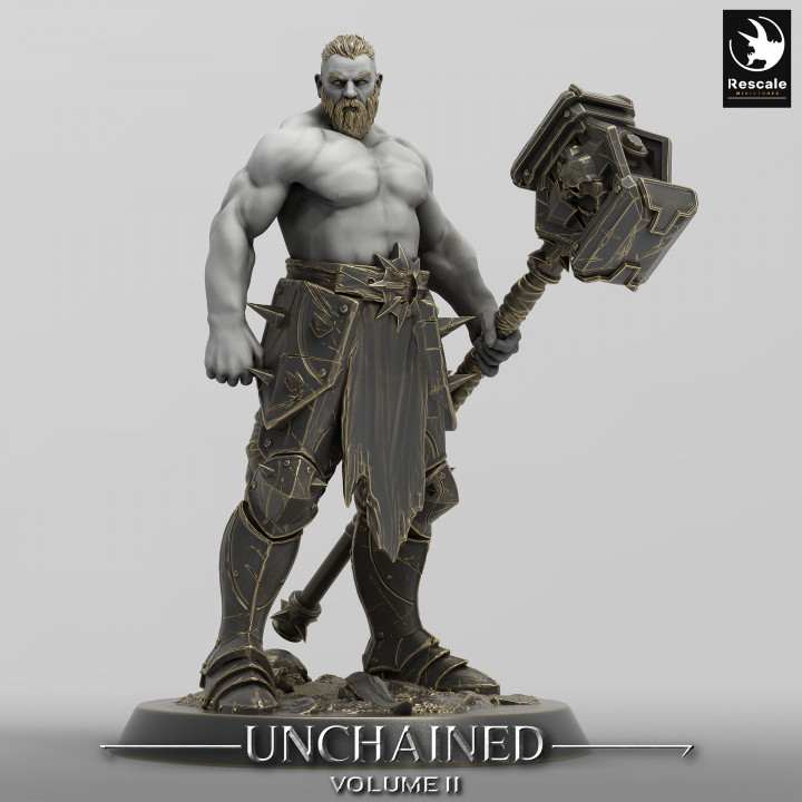 3D Printable Pack Unchained Ranger by Rescale Miniatures