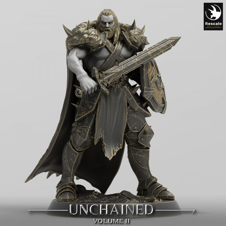 3D Printable Pack Unchained Ranger by Rescale Miniatures