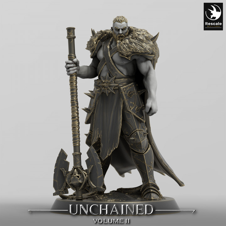 3D Printable Pack Unchained Ranger by Rescale Miniatures