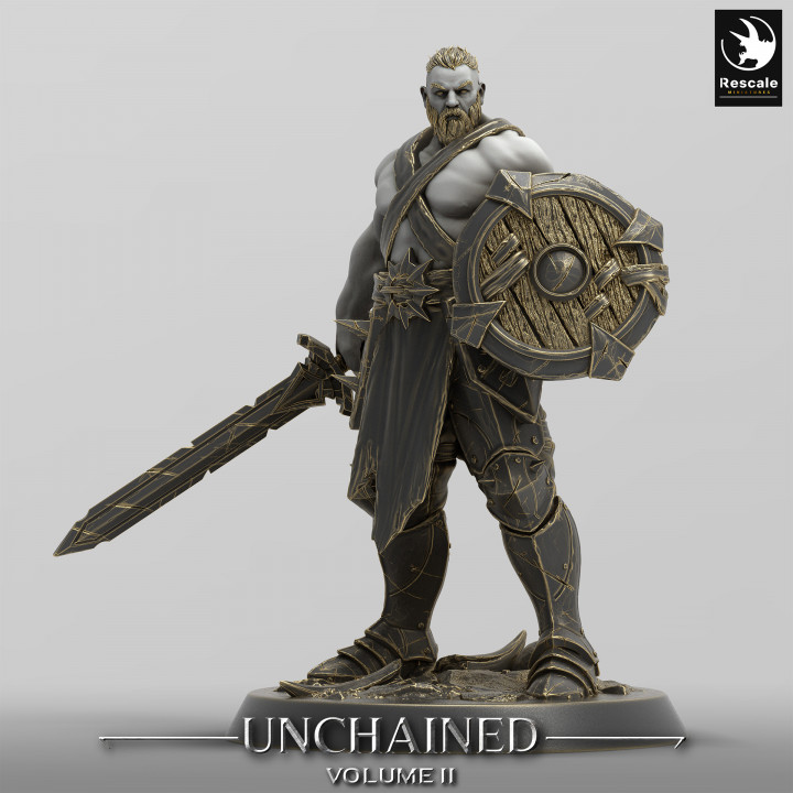 3D Printable Pack Unchained Ranger by Rescale Miniatures