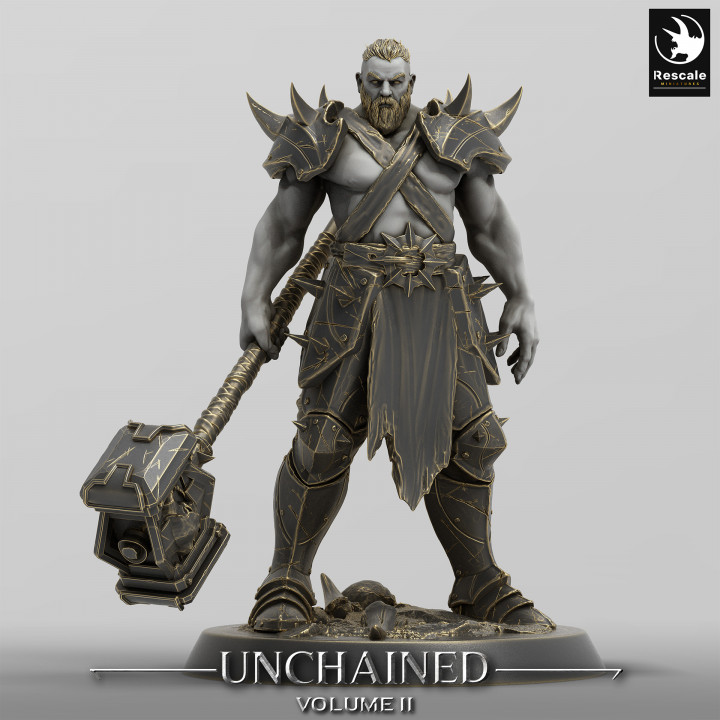 3D Printable Pack Unchained Ranger by Rescale Miniatures