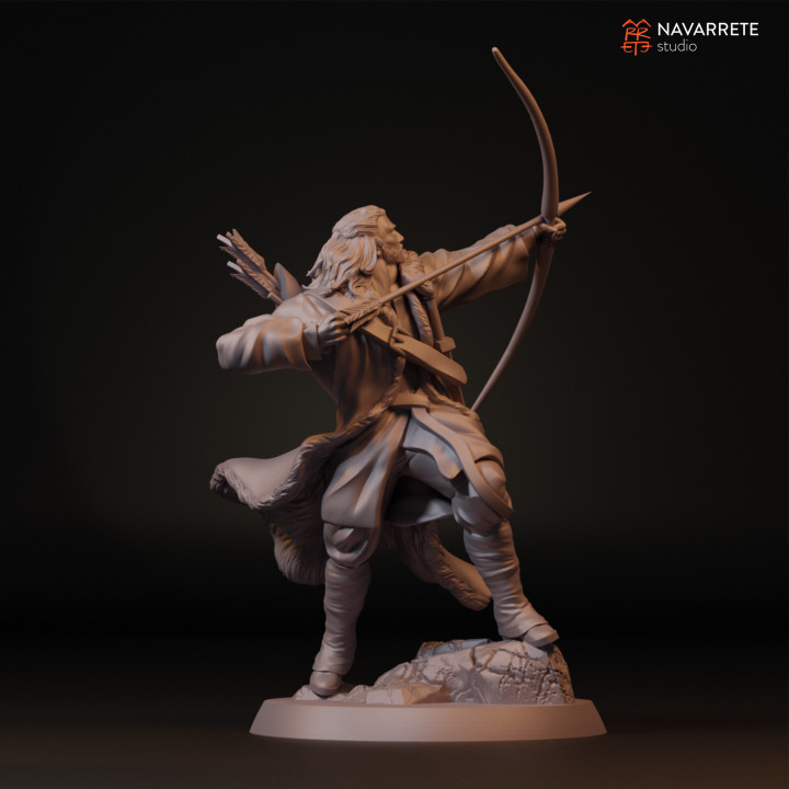 3D Printable Sibard, The Arrow Rain by Navarrete Studio