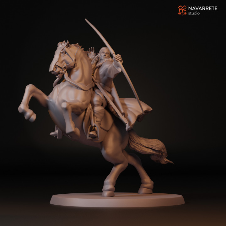 3D Printable Sibard, The Arrow Rain by Navarrete Studio