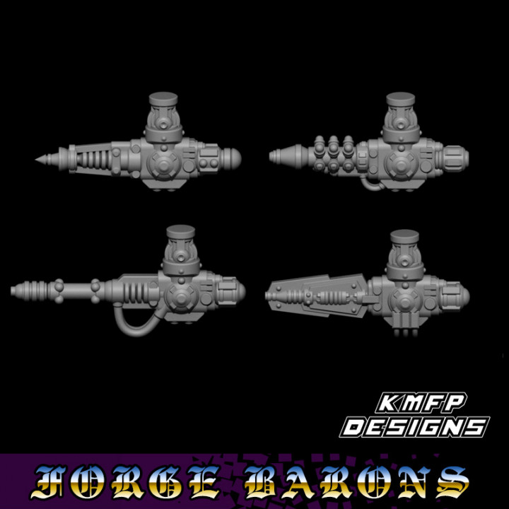 3D Printable Forge Barons - Martian Pattern Assault Knight by KMFP Designs