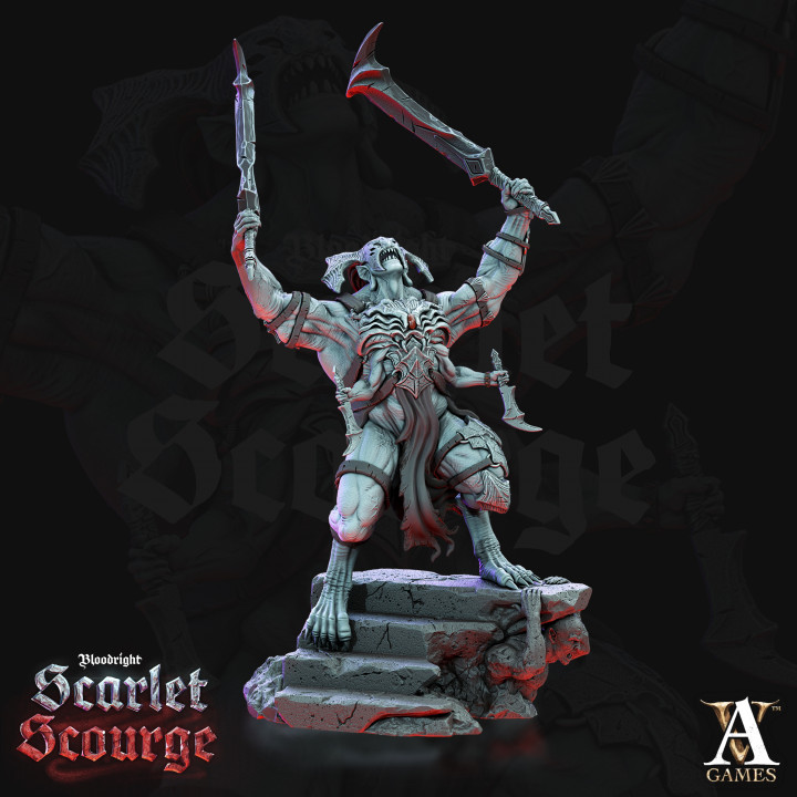 3D Printable Worlds Beyond - Bloodright Vampires by Archvillain Games