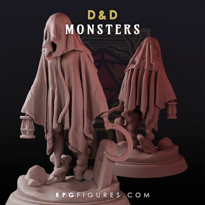3D Printable D&D Monsters - Banshee by RPG Figures