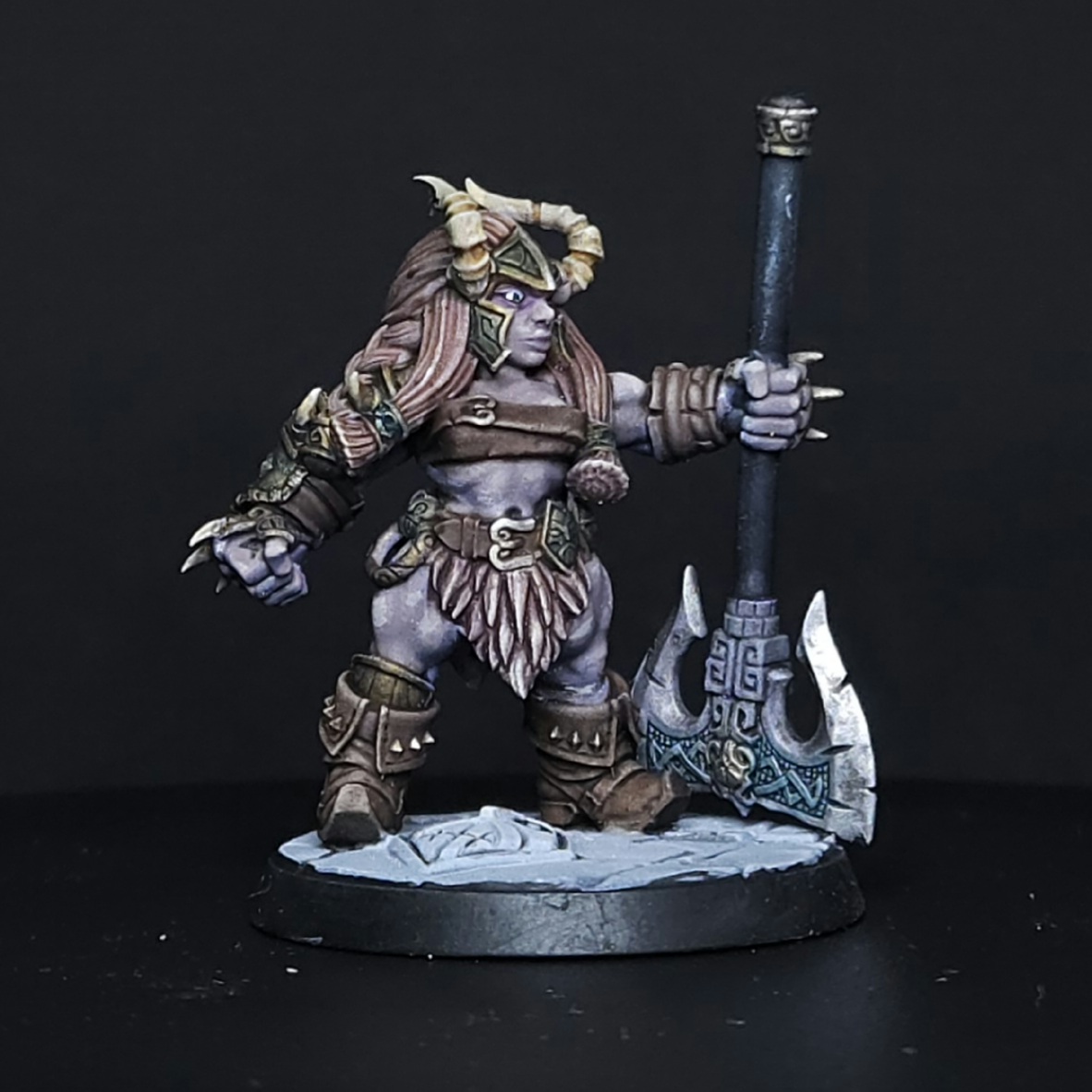 3D Printable Dwarf Berserker - E (The Quest for Goldvein) by Artisan Guild
