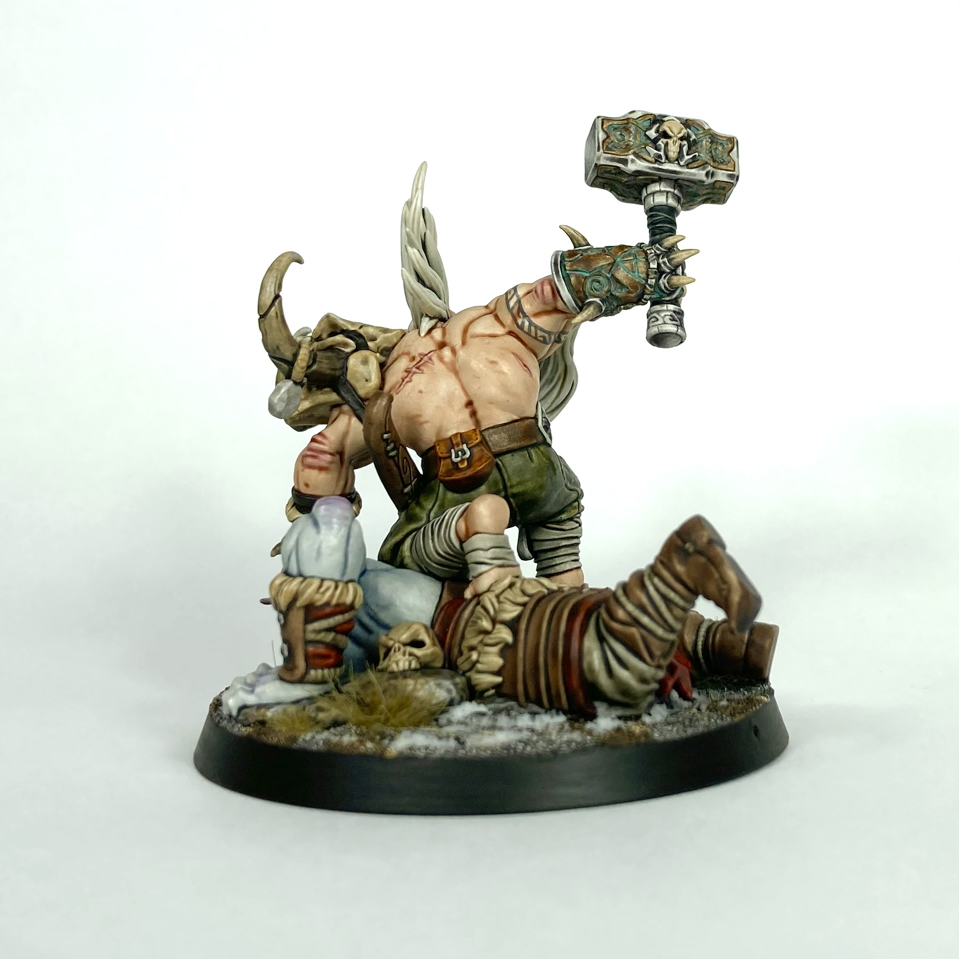 3D Printable Tarum Bloodhammer (The Quest for Goldvein) by Artisan Guild