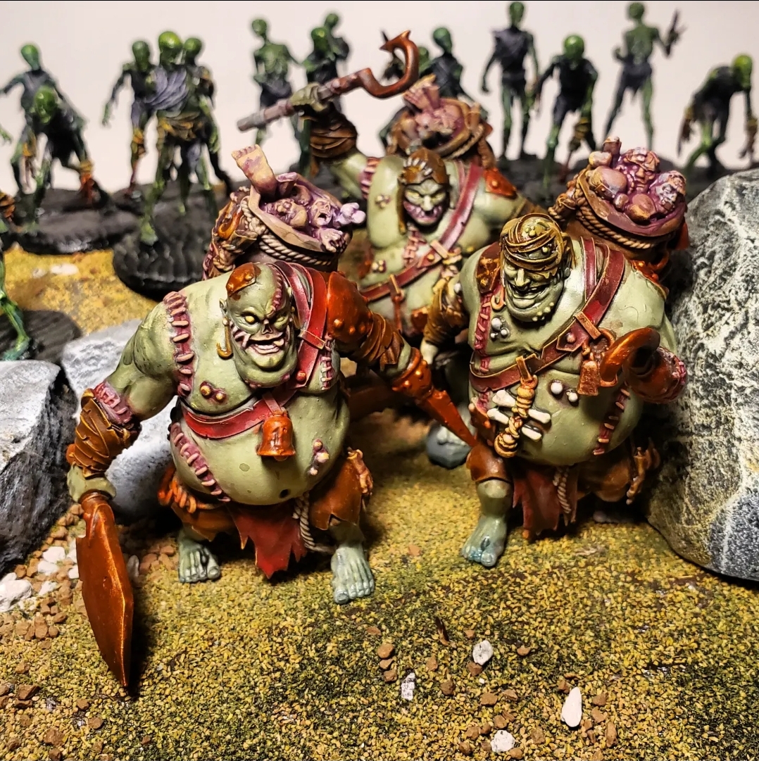 3D Printable Stitched Butchers - Vampiric Undead by One Page Rules