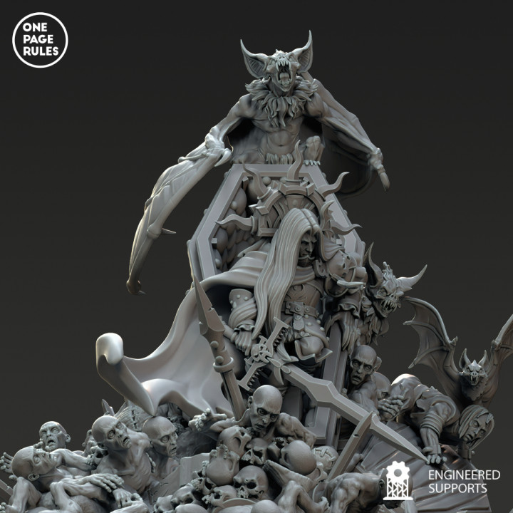 3D Printable Vampiric Master on Stitched Horde - Vampiric Undead by One ...