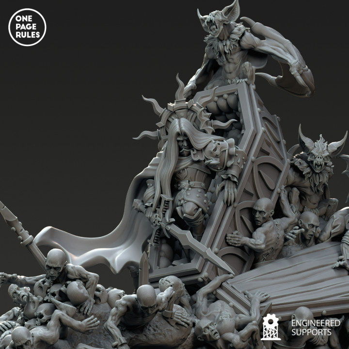 3D Printable Vampiric Master on Stitched Horde - Vampiric Undead by One ...