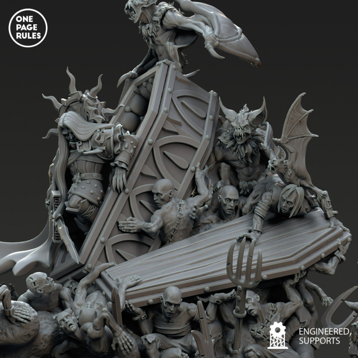 3D Printable Vampiric Master on Stitched Horde - Vampiric Undead by One ...