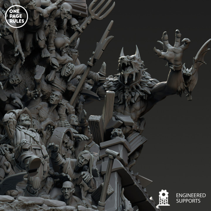 3D Printable Vampiric Master on Stitched Horde - Vampiric Undead by One ...