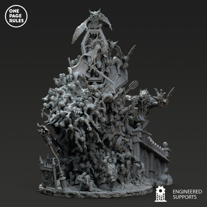 3D Printable Vampiric Master on Stitched Horde - Vampiric Undead by One ...