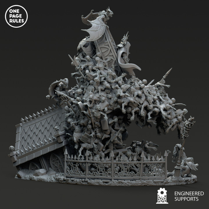 3D Printable Vampiric Master on Stitched Horde - Vampiric Undead by One ...