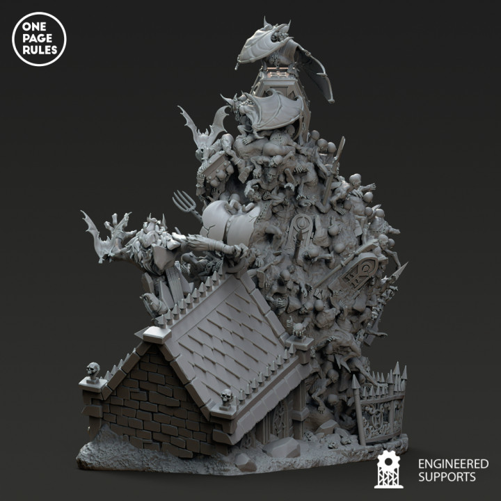 3D Printable Vampiric Master on Stitched Horde - Vampiric Undead by One ...