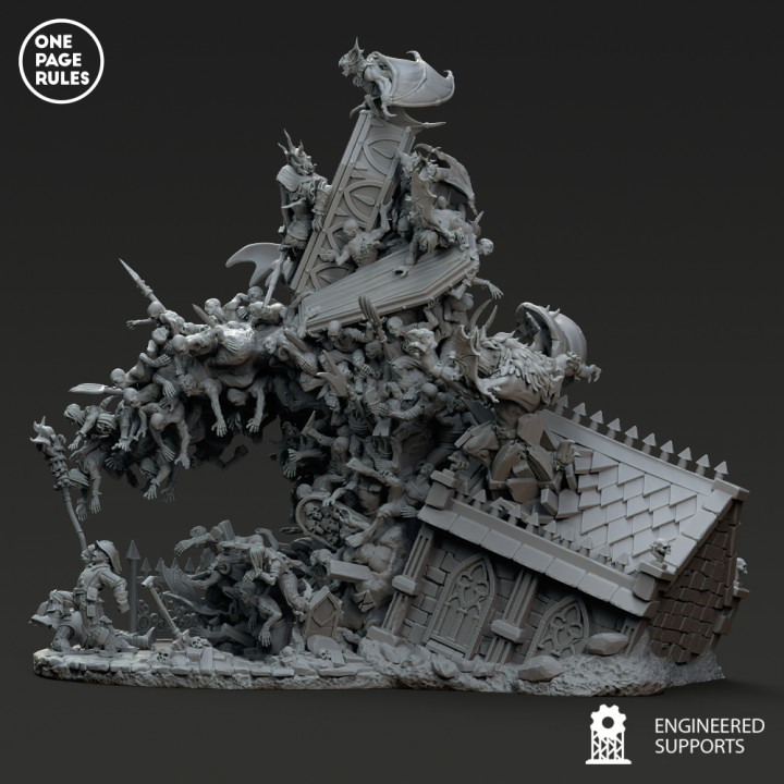 3D Printable Vampiric Master on Stitched Horde - Vampiric Undead by One ...