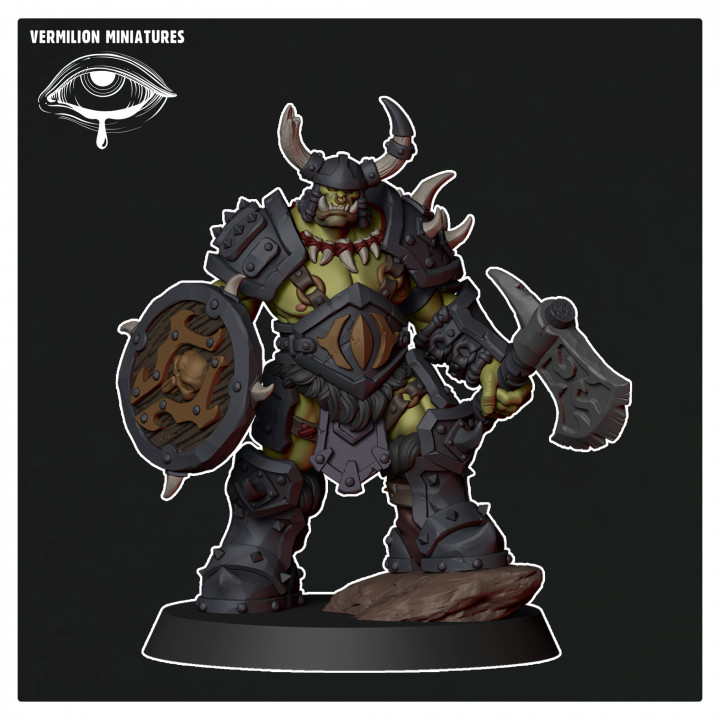 3D Printable Juggernaut by Vermilion Miniatures