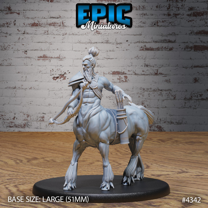 3D Printable Centaur Scout Set / Horse Human Hybrid / Evil Woodland ...