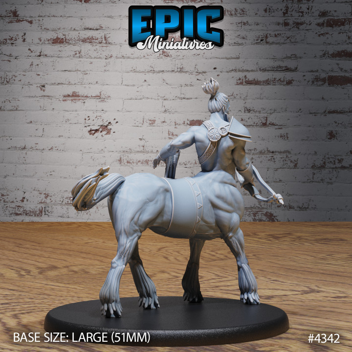 3D Printable Centaur Scout Set / Horse Human Hybrid / Evil Woodland ...