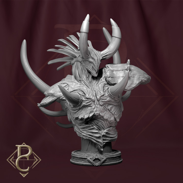 3D Printable The Red Prince BUST by Parasite Collectibles