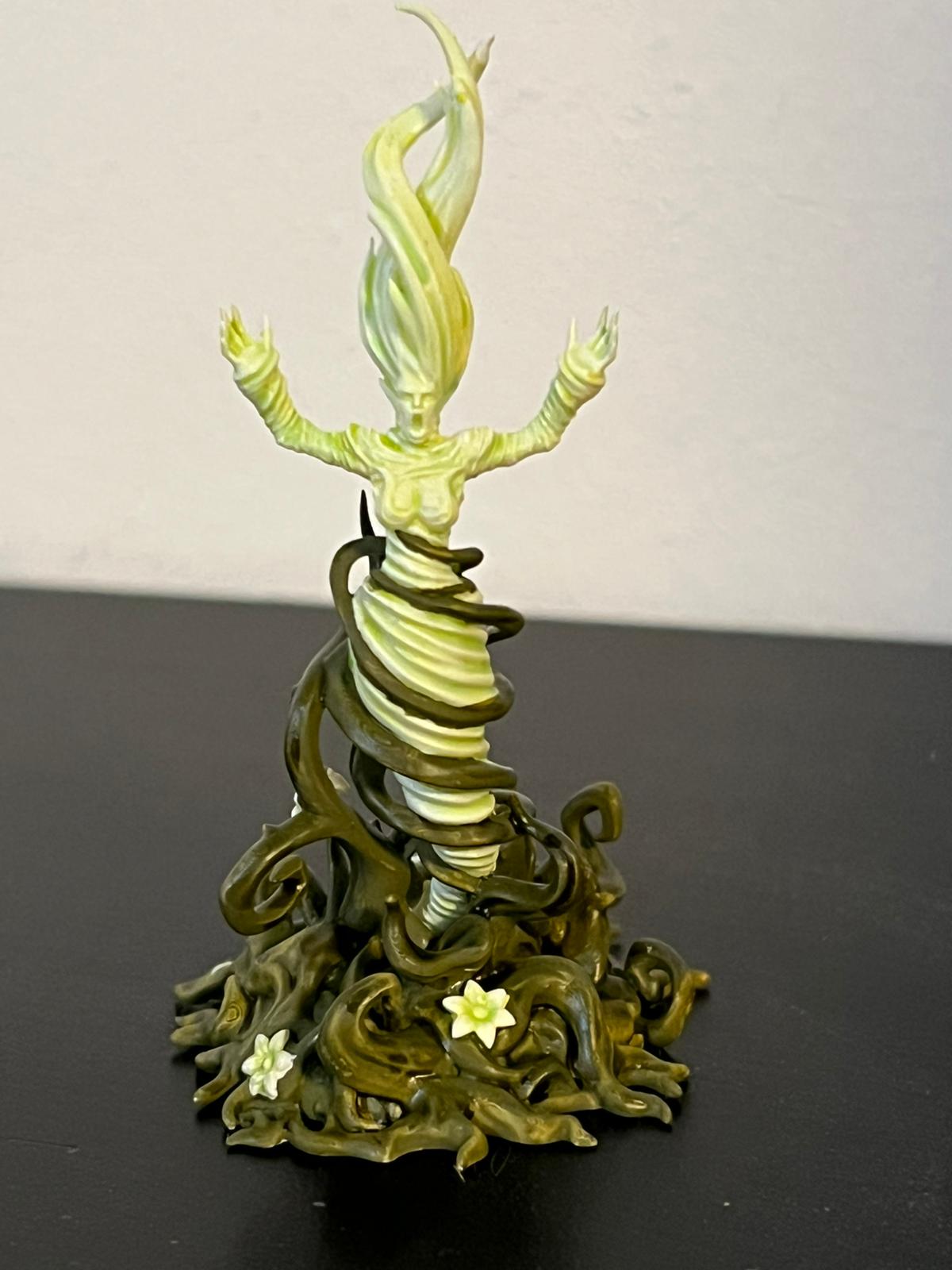 3D Printable Air Elemental Female Scream / Airy Deity / Ancient Greek ...