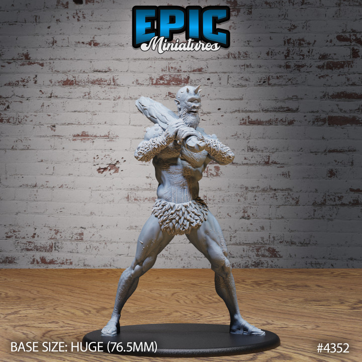 3D Printable Cyclops Devourer Set / One Eyed Creature / Evil Giant ...