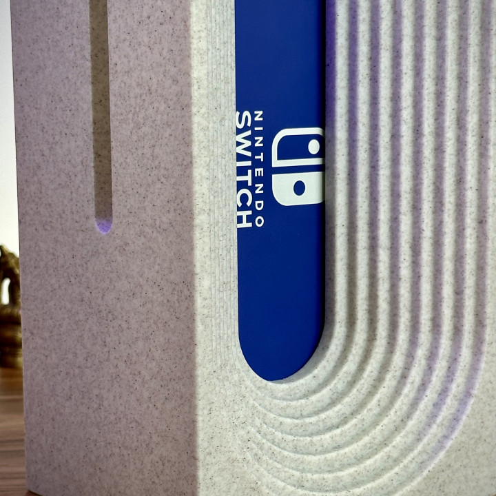 3D Printable Modern Switch Lite Dock by Holoprops