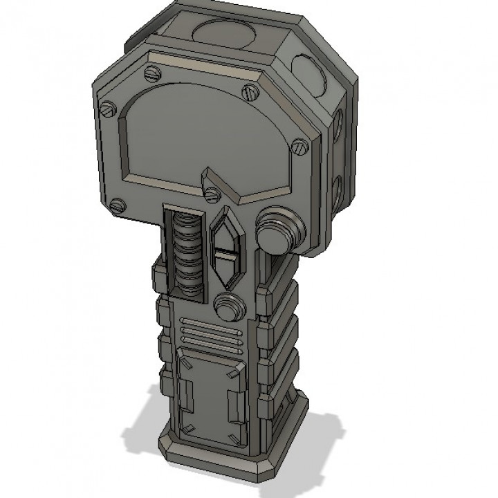 3D Printable Auspex Scanner by Joe D