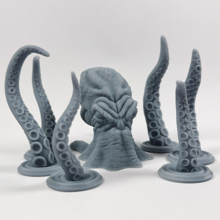 3D Printable Giant Octopus Monster - Tribes Loyalty Bonus by The Forge ...