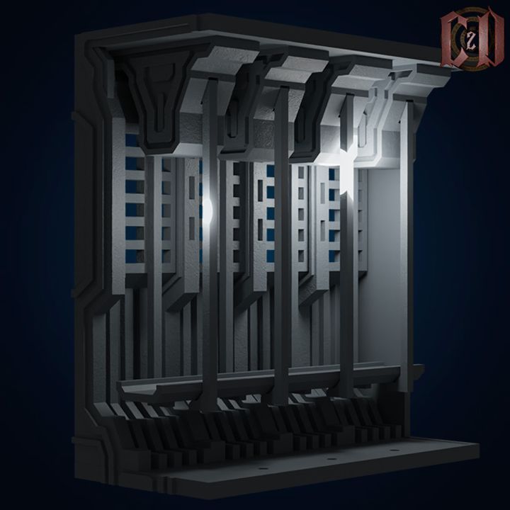 3D Printable Abstract_Infinity Hallway Version 2 by C2Dwellers