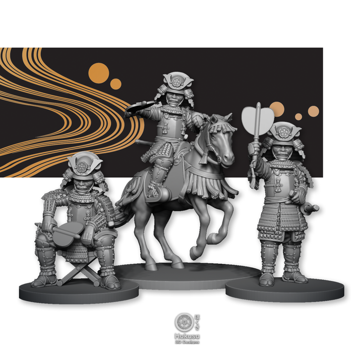 3D Printable Full Samurai Army KS1 Bundle by Hokusa 3D Designs