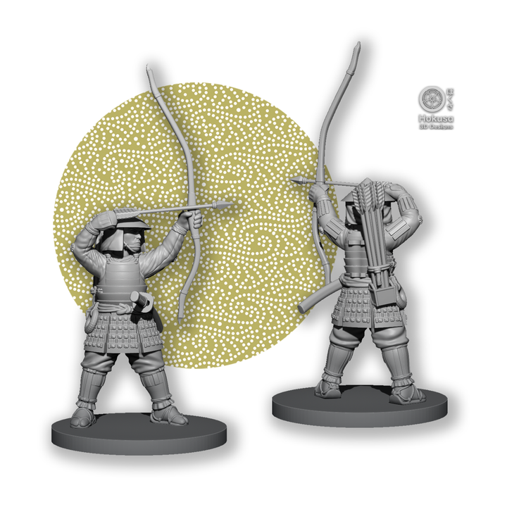 3D Printable Full Samurai Army KS1 Bundle by Hokusa 3D Designs