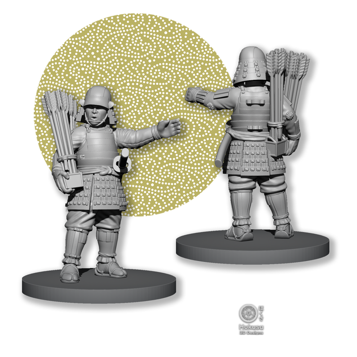 3D Printable Full Samurai Army KS1 Bundle by Hokusa 3D Designs
