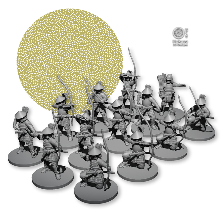 3D Printable Full Samurai Army KS1 Bundle by Hokusa 3D Designs