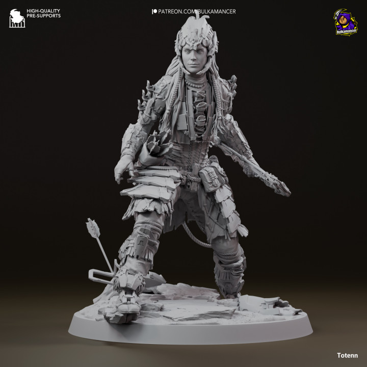 3D Printable Machine Hunter | 215mm by Bulkamancer Sculpts