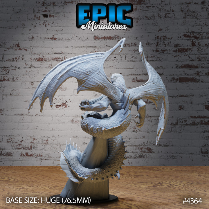 3D Printable Titan Geryon / Winged Giant / Ancient Greek Beast / Roman ...