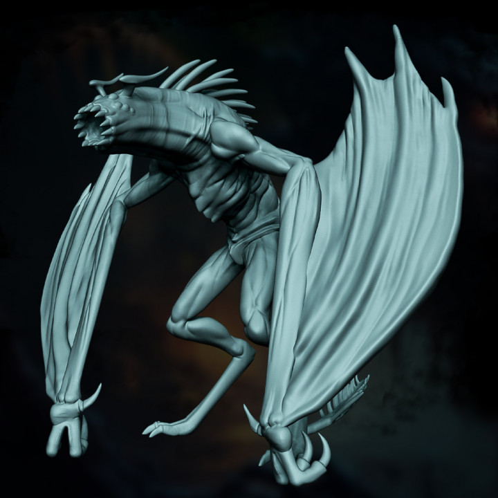 3D Printable Lunar Devil by Monster Atlas