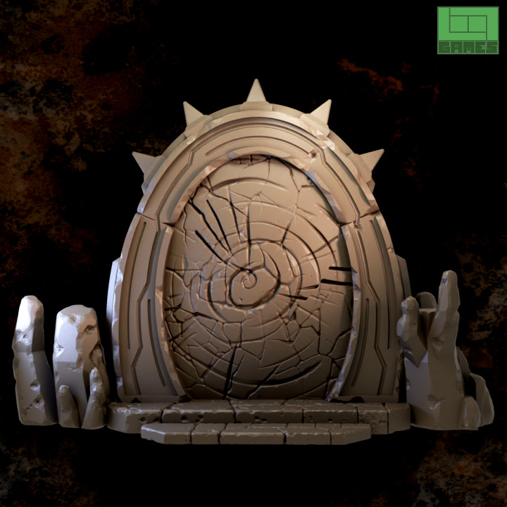 3D Printable Aether Portal by LOOTgames