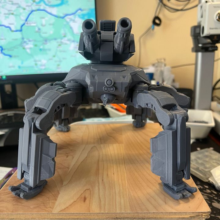 3D Print of Walker Tank - Manned by LuanTeine