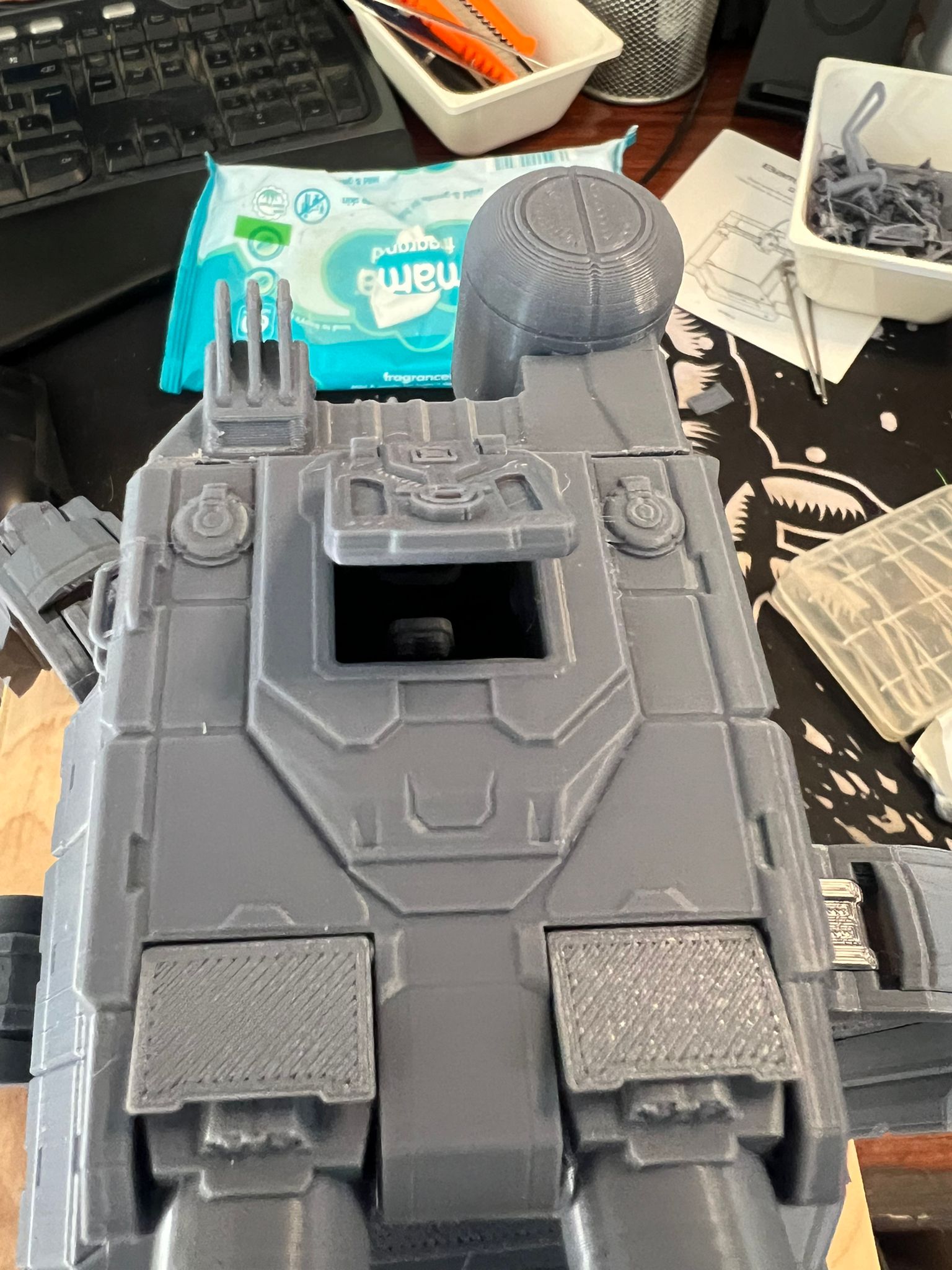 3D Printable Walker Tank - Manned by 2nd Dynasty