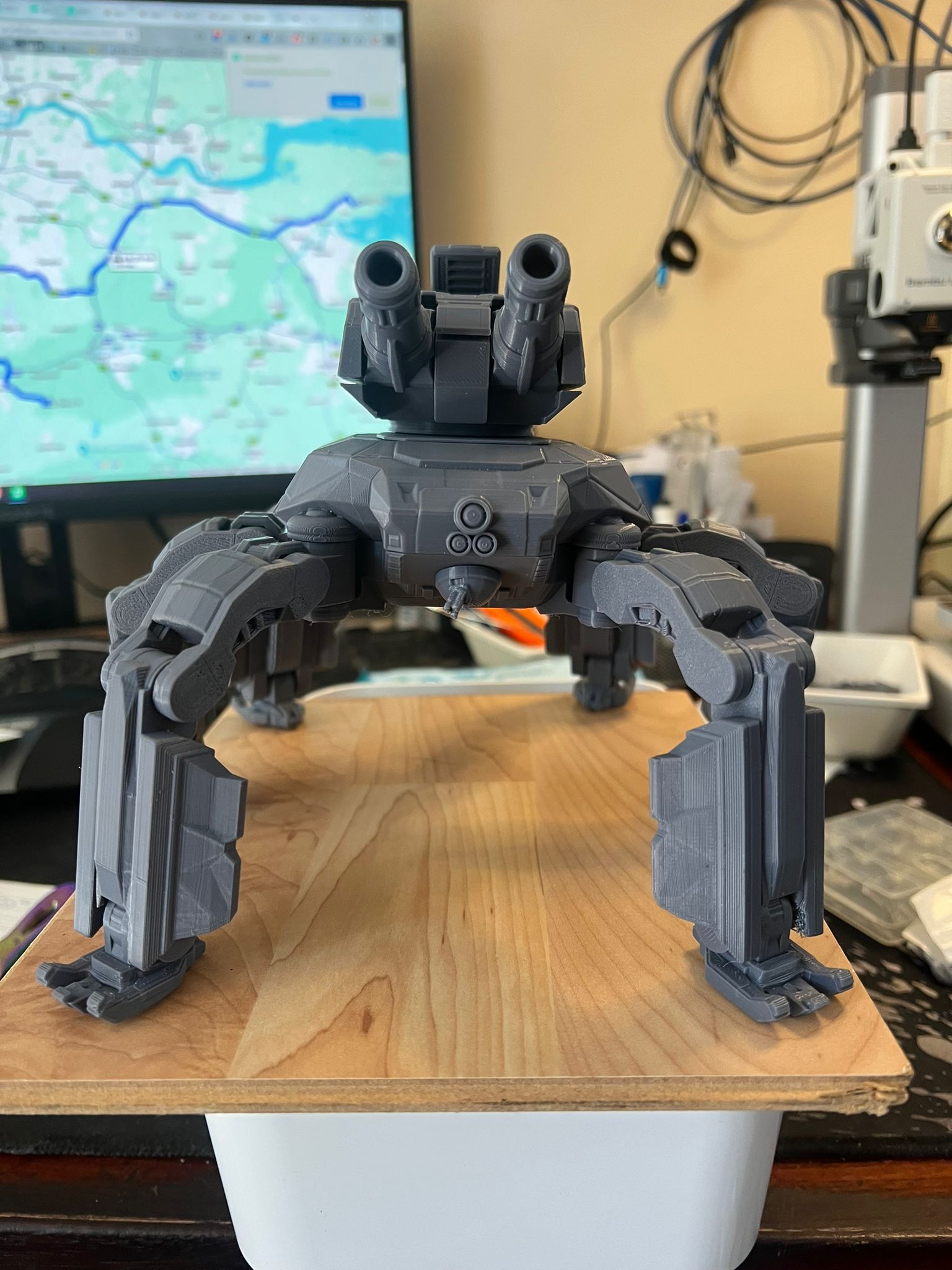 3D Printable Walker Tank - Manned by 2nd Dynasty