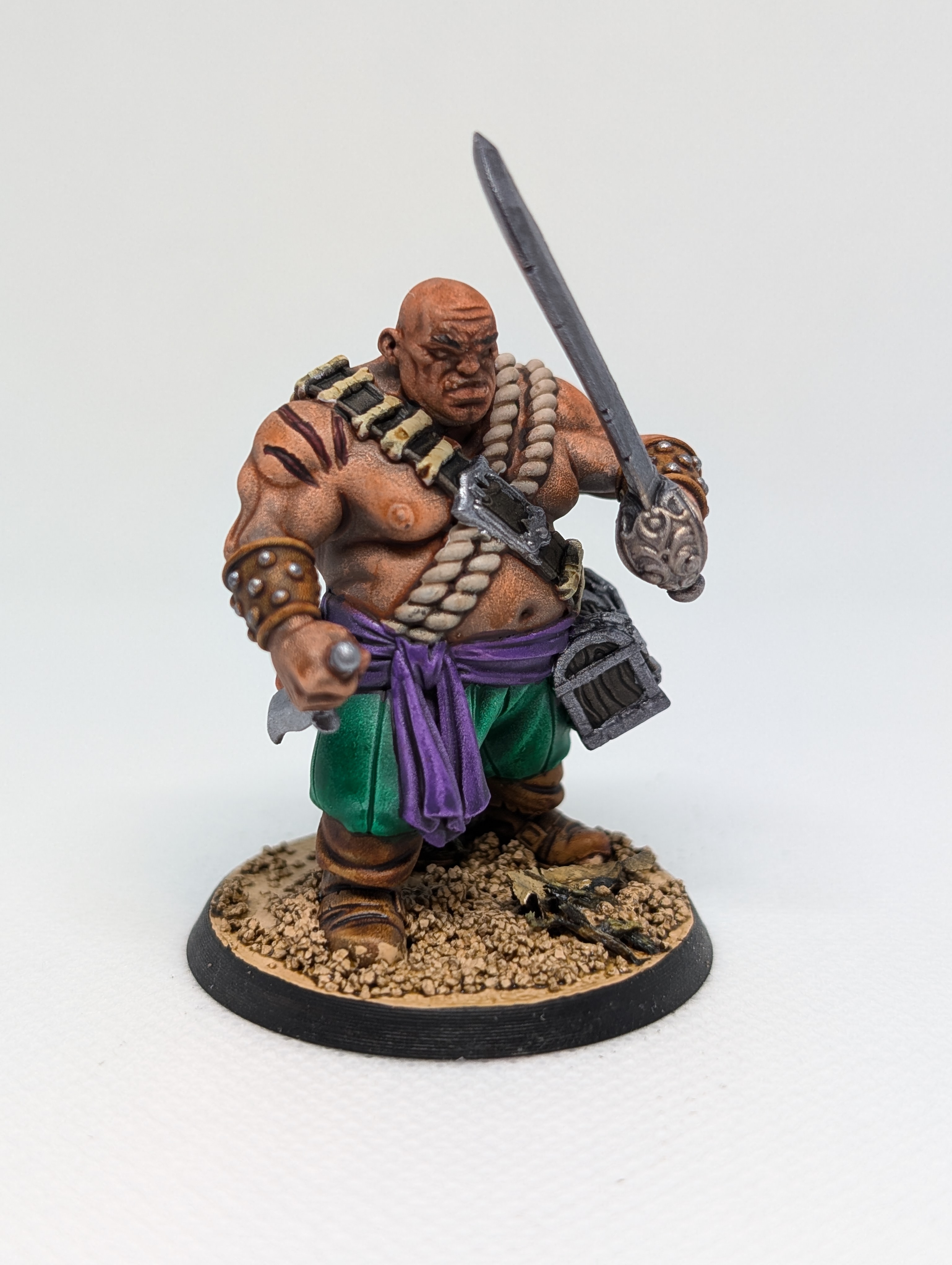 3D Printable OPR Army - Bloodsail Ogres by Titan Forge Miniatures