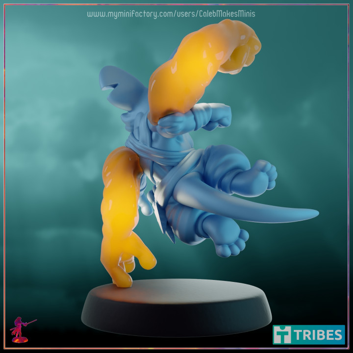 3D Printable "Ren" - Ascended Martial [PRE-SUPPORTED] | Adventuring ...